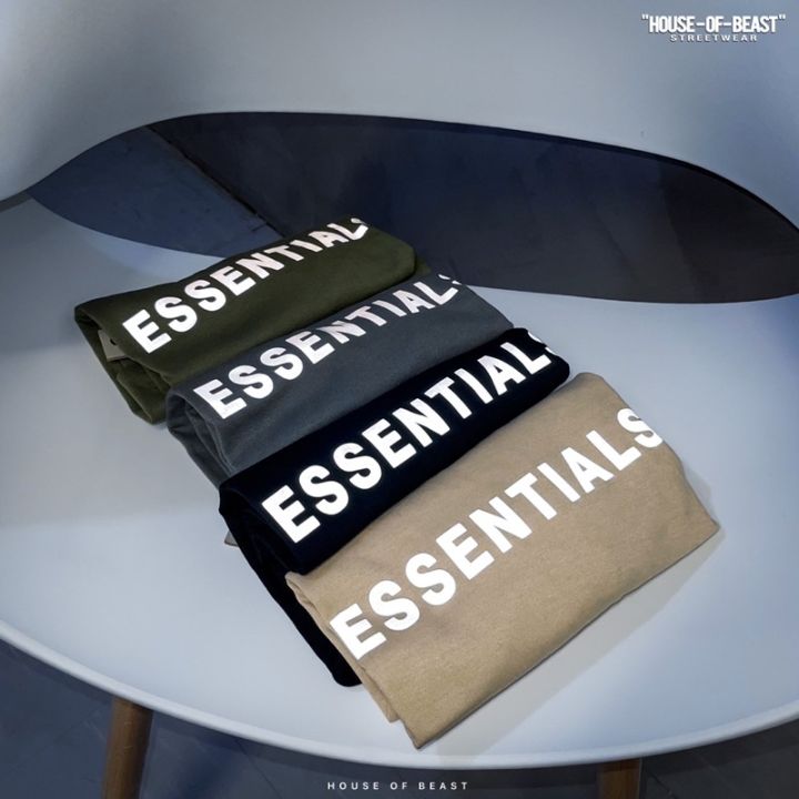 ESSENTIALS REFLECTIVE CENTER FG FOG SHIRT FEAR OF GOD HYPEBEAST ...