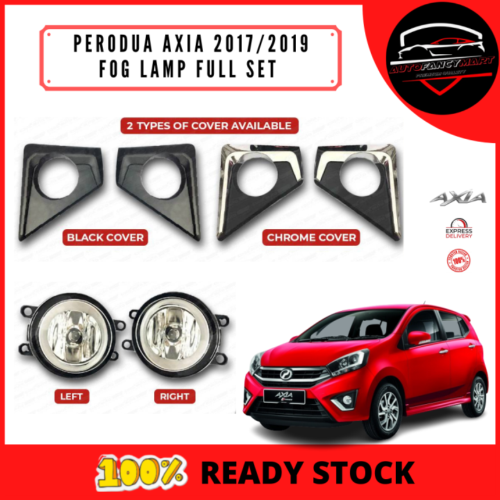 FOG LAMP FOG LIGHT SPOT LIGHT SET FOR PERODUA AXIA 2017/2019 | Lazada