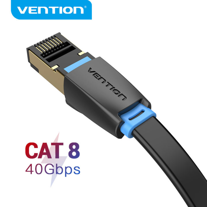 Vention dây cáp mạng lan Cat 8 Ethernet Flat Cable SSTP 40Gbps High ...