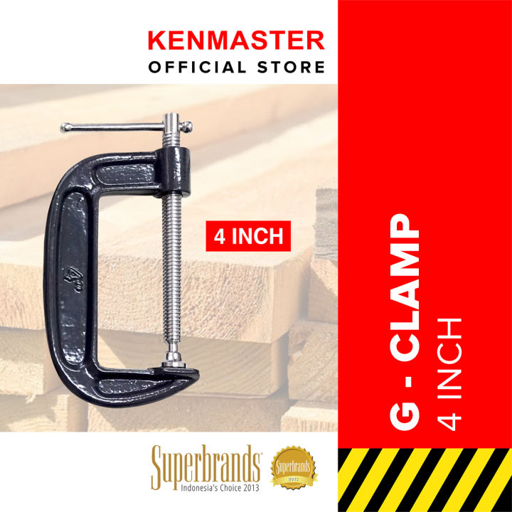 G Clamp 4 Inch / Alat Penjepit Kayu - KLEM062 | Lazada Indonesia