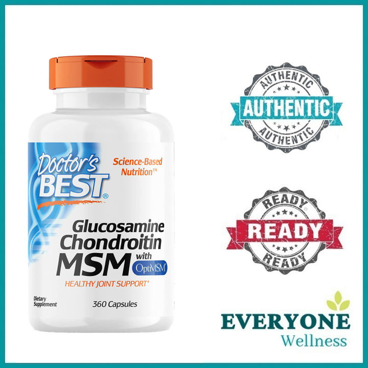 [Local Delivery] Doctor's Best Glucosamine Chondroitin Msm with OptiMSM ...