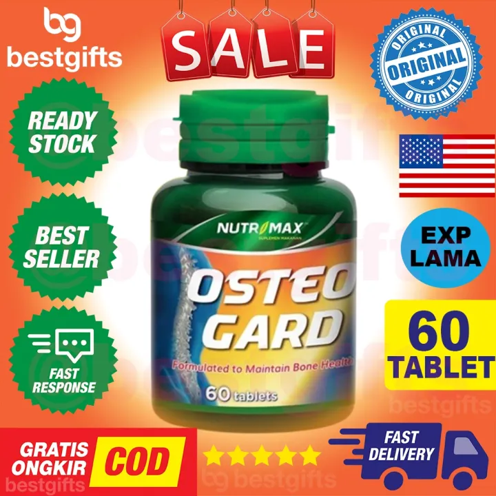 NUTRIMAX OSTEO GARD OSTEOGARD VITAMIN CALCIUM KALSIUM TULANG SENDI ...