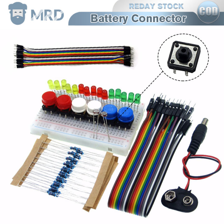 Uno R3 Starter Kit Compatible With Arduino IDE, Basic Starter Kit ...
