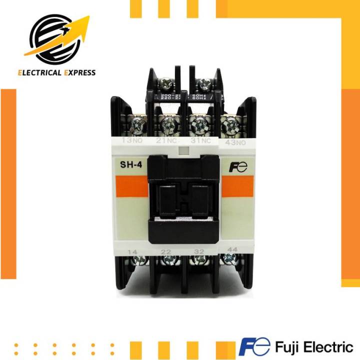 Fuji Electric Industrial Relays SH series รุ่น SH-4 (FUJI Magnetic) | Lazada.co.th
