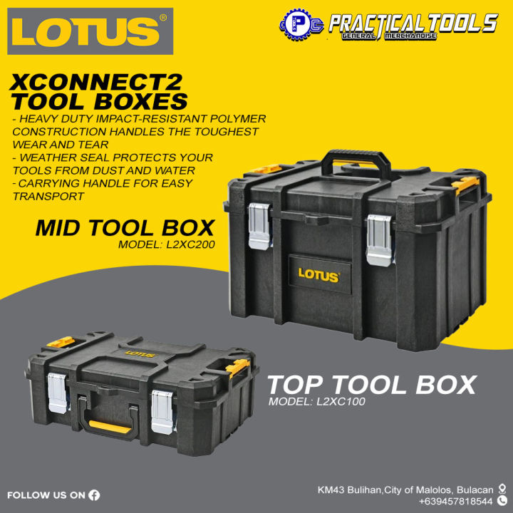 Lotus XCONNECT2 Tool Boxes | Lazada PH