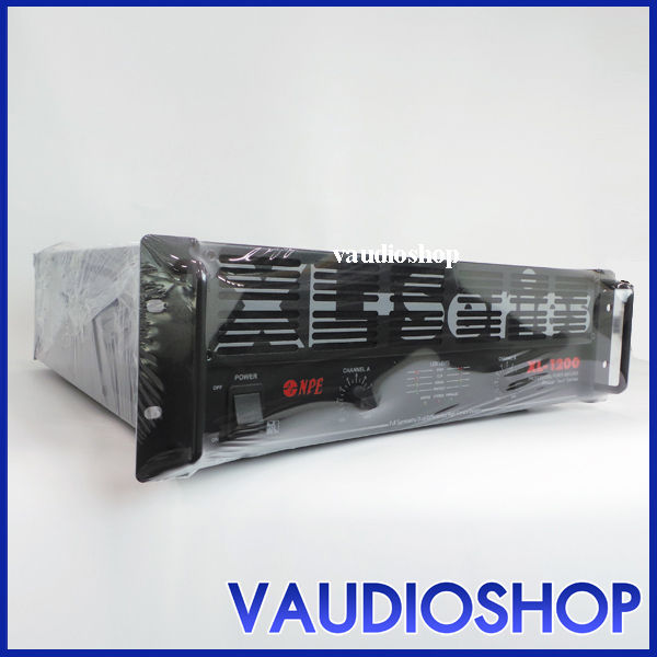 (ส่งฟรี) NPE XL-1200 PowerAmp NPE เพาเวอร์ แอมป์ พาวเวอร์ เครื่องขยาย ...