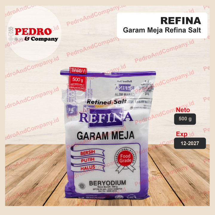 Refina - Garam meja/ table salt (500 gr) | Lazada Indonesia