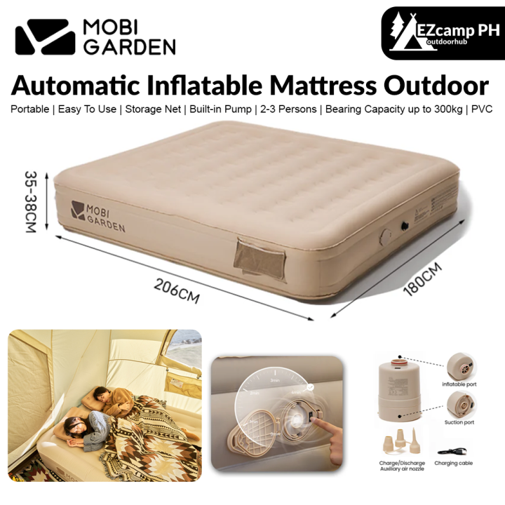 Mobi Garden Automatic Inflatable Mattress Outdoor Integrated Self ...