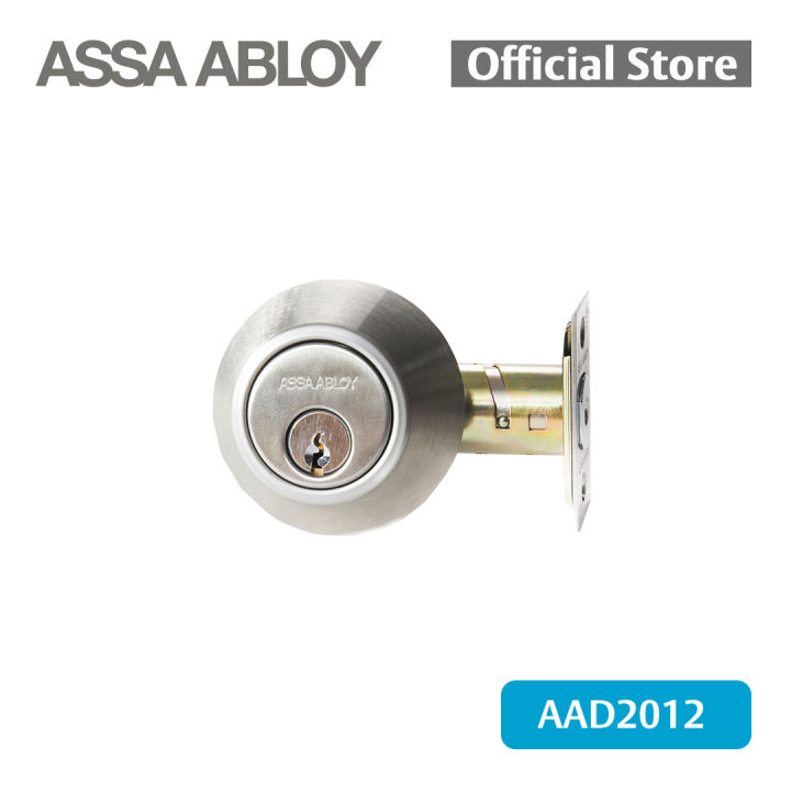 Assa Abloy Single Cylinder Deadbolt AAD2012 x US32D Grade 2 | Lazada PH