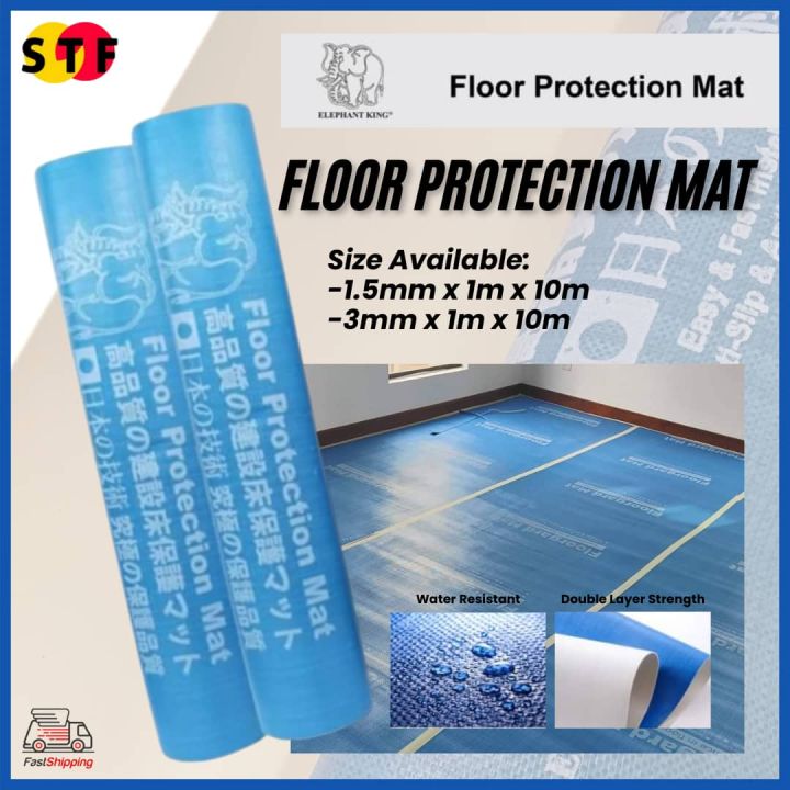 1.5mm / 3mm X 1MTR X 10MTR Floorgard Mat Underlay for Interlocking ...