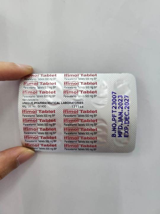 IFIMOL 500MG (PARACETAMOL) 1O'S/STP | Lazada