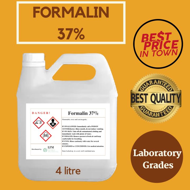 Bahan Pengawet - FORMALIN FORMALDEHYDE 37% | Lazada