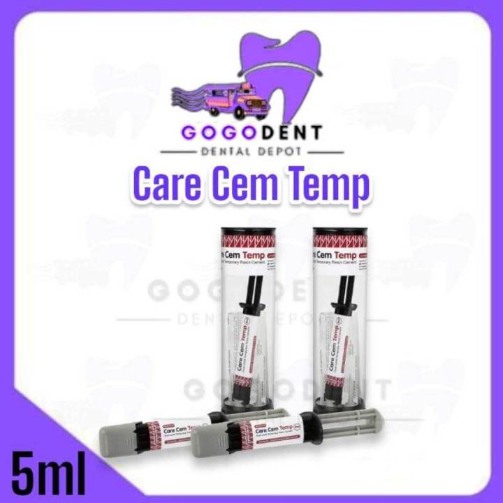Care Cem Temp Universal Dual - Cured Temporary Resin Cement base ...