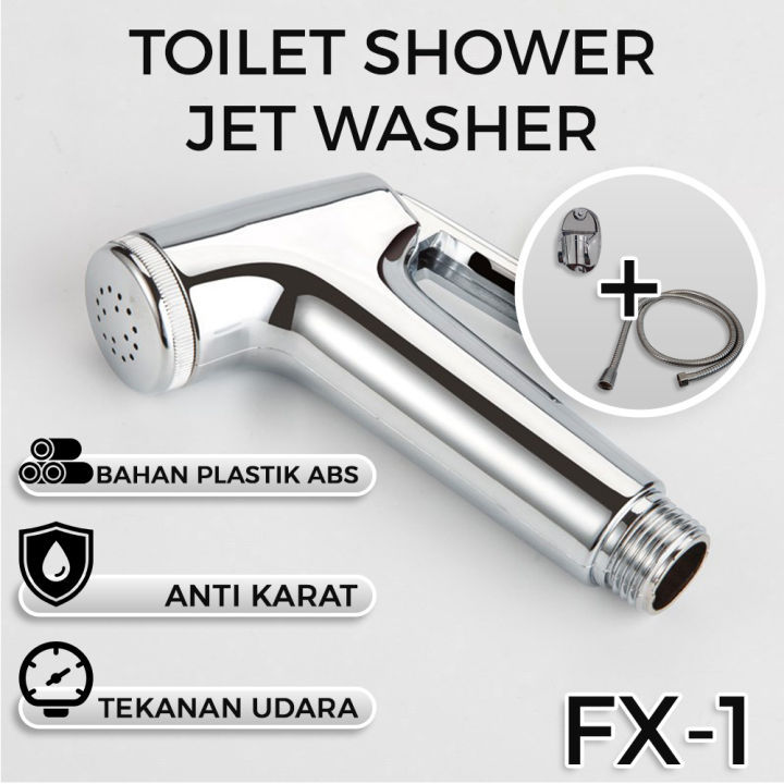( WOW ) Jet Shower/ Kloset/ Toilet Closet Cebok/Semprotan Duduk Kamar Mandi Ringan Kamar Mandi ...