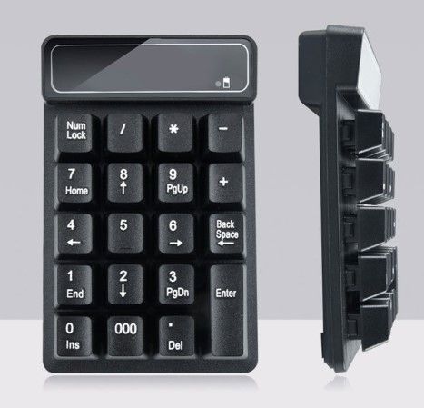SG STOCK Number Mini Keyboard Wireless Wired Bluetooth Number Keypad ...