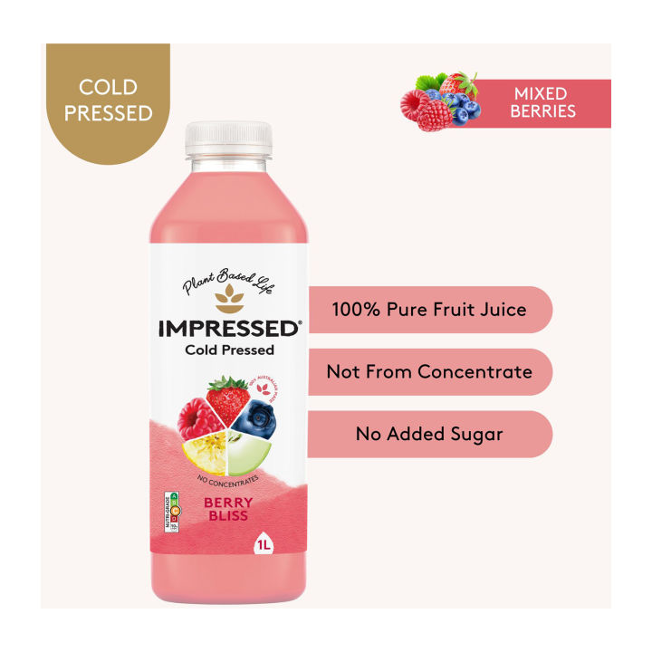 Impressed Berry Bliss Cold Pressed Juice | Lazada Singapore