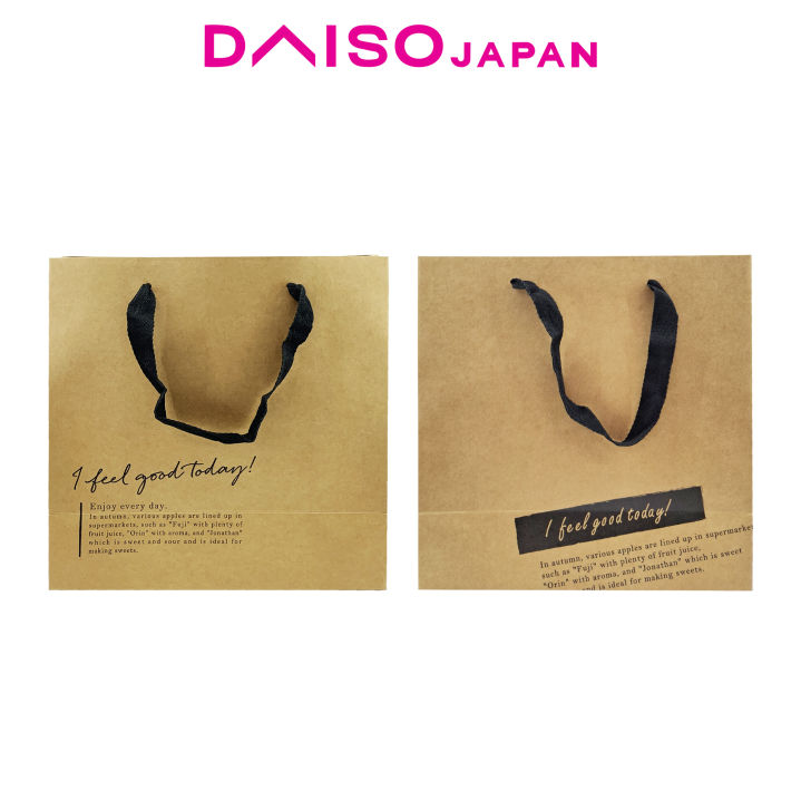 Daiso Craft Letter Gift Bag | Lazada PH