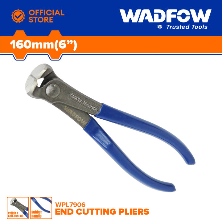 WADFOW End Cutting Pliers 6" Inch 160mm Polish And Anti-Rust Oil ...