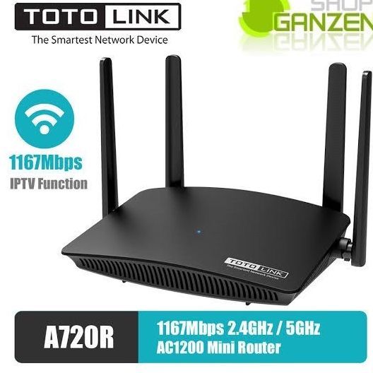 Totolink A720R - AC1200 Wireless Dual Band Router / TotoLink N300RT ...