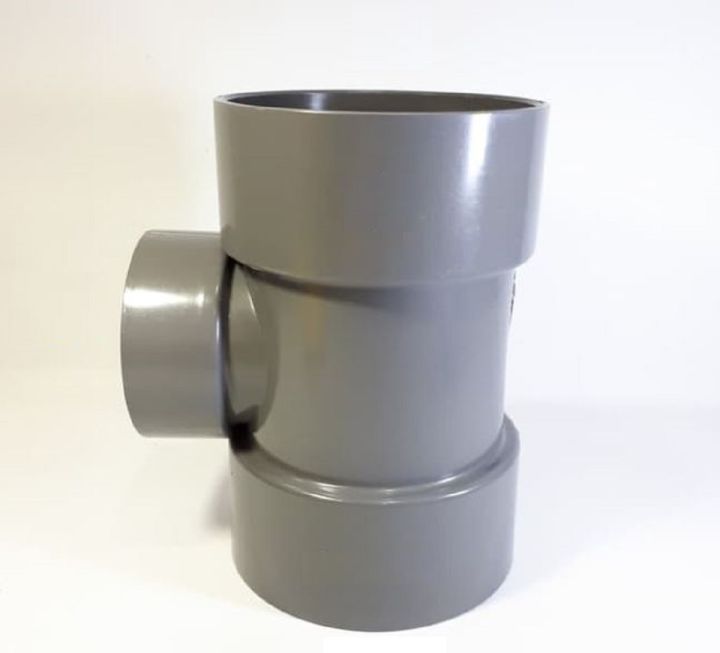 TEE 4" 4 inch V vlok Tee reducer 4x2 4x3 pipa PVC T Rucika AW D-DT ...