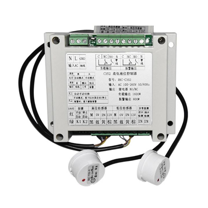 High and Low Liquid Level Intelligent Controller with 2 Non-Contact ...