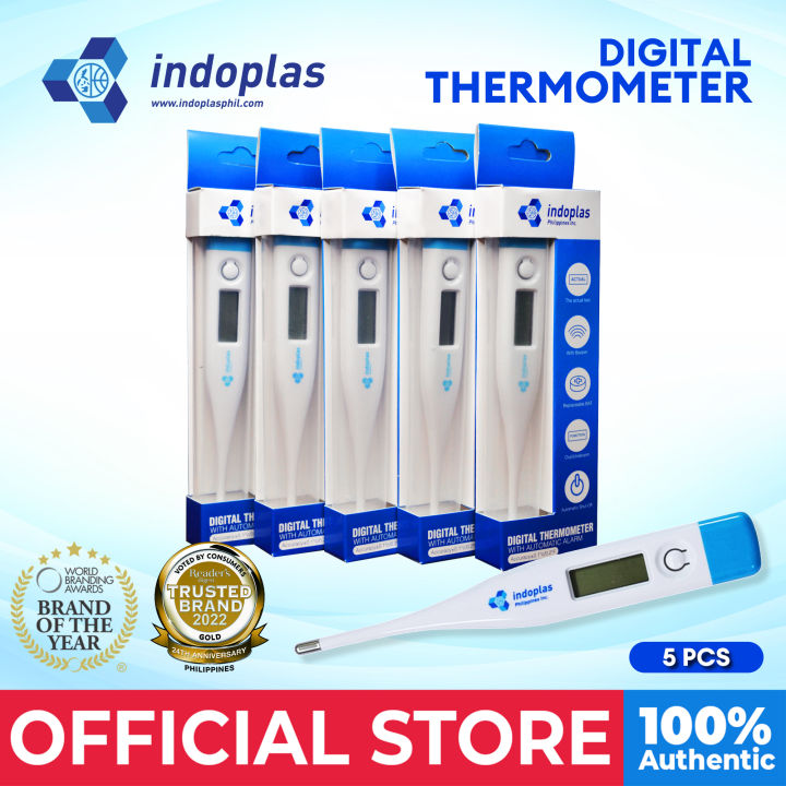 Indoplas DT104 Digital Thermometer - 5 Pieces | Lazada PH