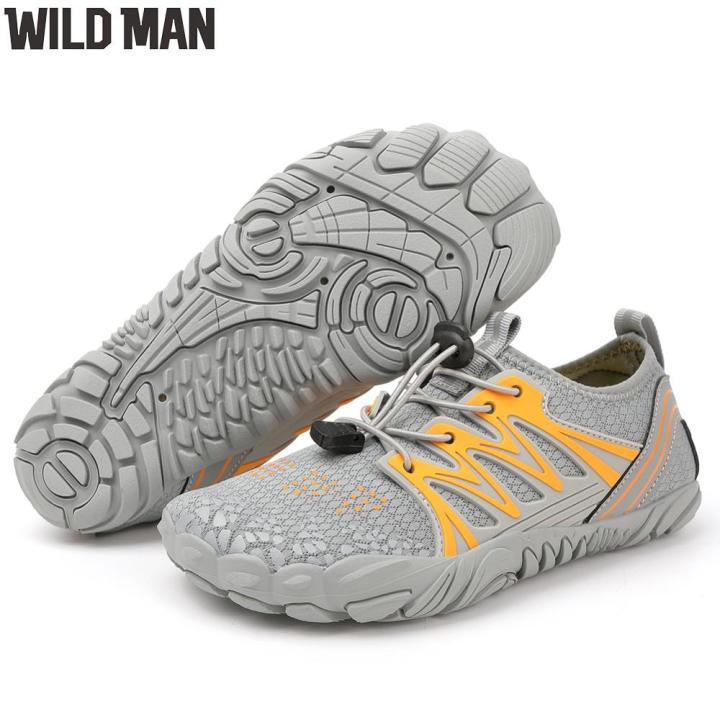 Men Women Aqua Shoes Breathable Barefoot Wading Shoes Rubber Sole ...