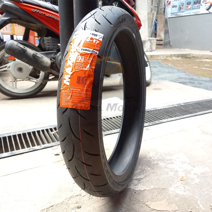 Maxxis Victra S98ST 70/90-17 Tubeless Ban Luar Motor Bebek Front Rear ...