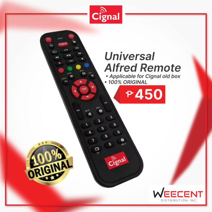 Cignal TV Digibox Universal Remote Control | Lazada PH