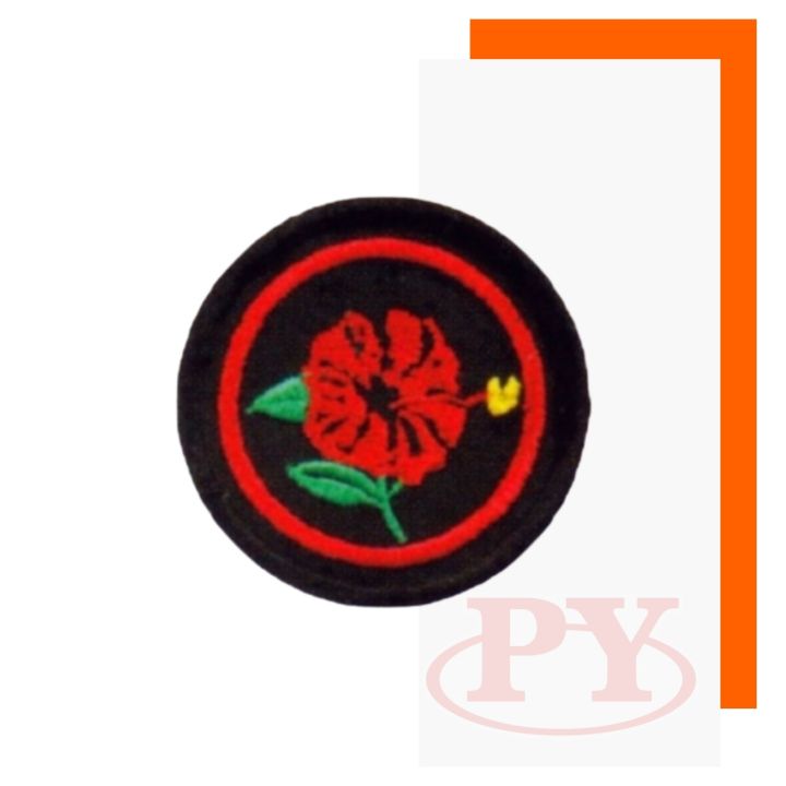 PATROL PANDU PUTERI BADGE (BUNGA RAYA) 1PCS - K02 | Lazada
