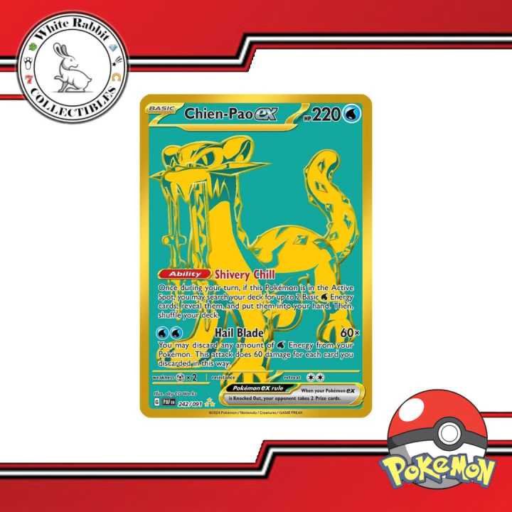 Pokemon Card Chien-Pao ex - SV: Paldean Fates (PAF) | Lazada PH