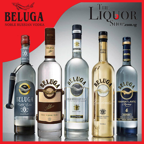 Beluga Vodka Range (Celebration/Transatlantic Racing/Allure/Gold Line ...