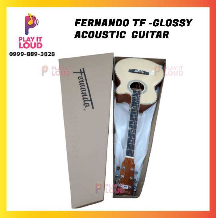 Fernando TF-Glossy Acoustic Guitar | Lazada PH