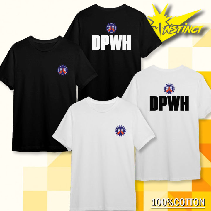 DPWH Uniform shirt Quality Cotton (Adult & Kiddie Size) Kids Unisex Men ...