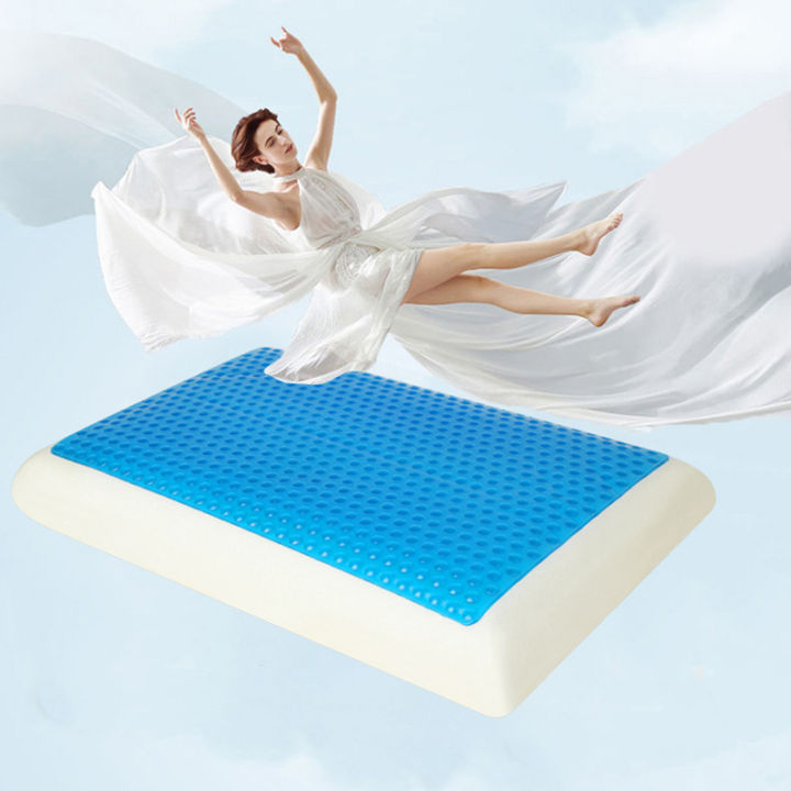 Gel memory pillow space memory foam pillow pillow core cool cervical ...
