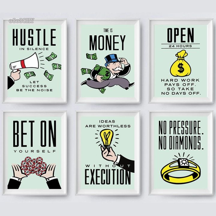 Alec Monopoly Quotes Alec Monopoly Graffiti Art Canvas Posters Big
