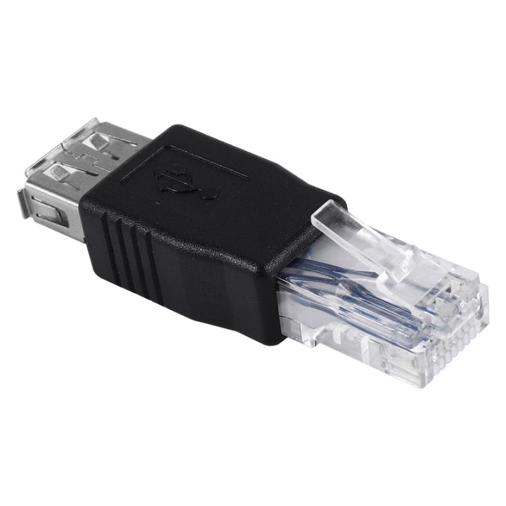 Female USB A to Male Ethernet RJ45 Plug Adapter New | Lazada PH