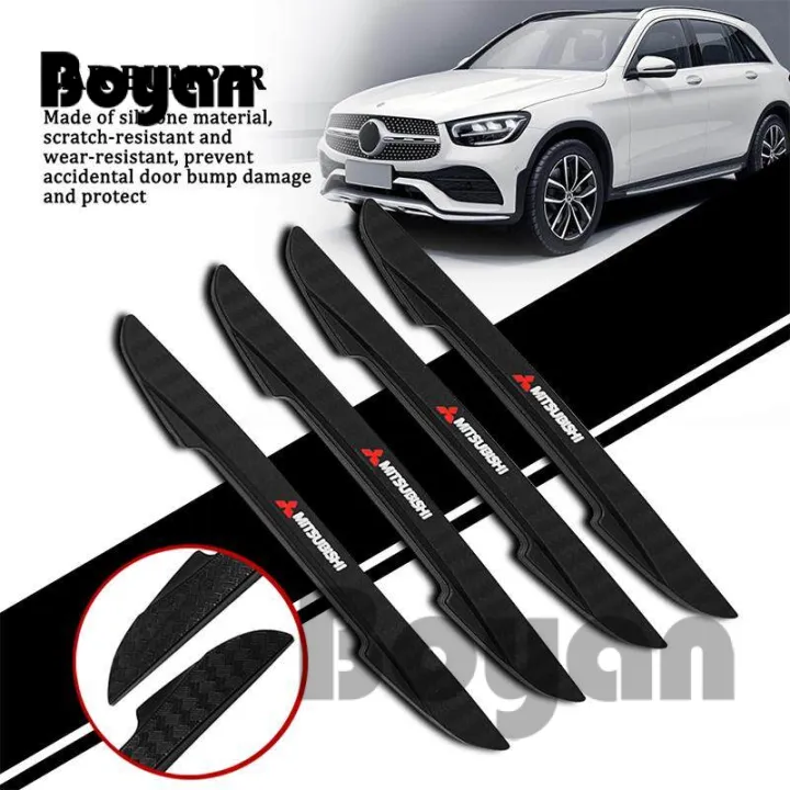 4Pcs Car anti-collision decal sticker car door scratch edge anti ...