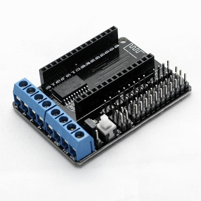 ESP8266 NodeMCU Motor Shield Board L293D Driver Motor untuk ESP-12E ...