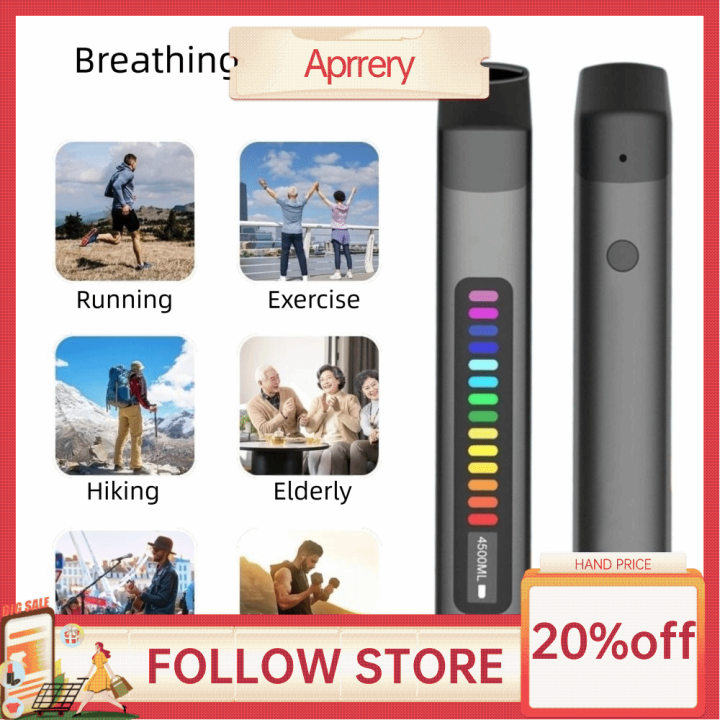 APRRERY Electronic Breathing Trainer Inspiratory and Expiratory ...