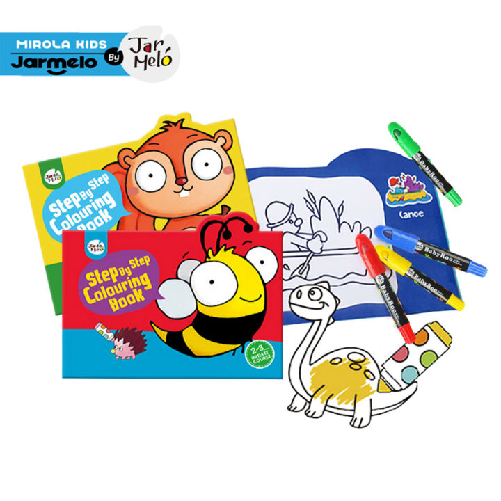 Jar Melo coloring book for kids Step By Step Coloring Book ...