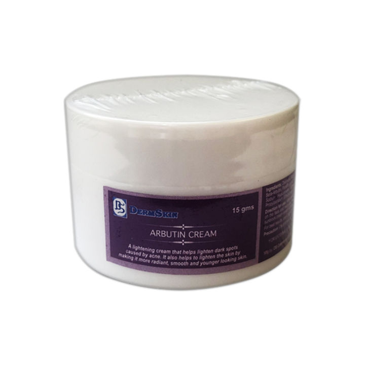 Derm Skin Arbutin Cream 15g or Arbutin 2% 10g Lighten acne dark spots ...