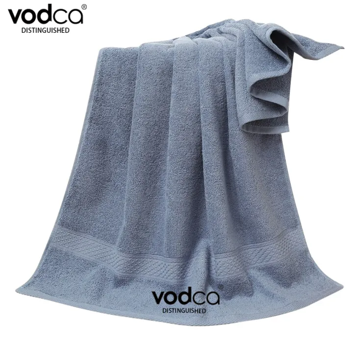 Vodca-พร้อมส่ง ผ้าขนหนูอาบน้ำ (ปักโลโก้ Vodca) ผ้าเช็ดตัวใหญ่ ...