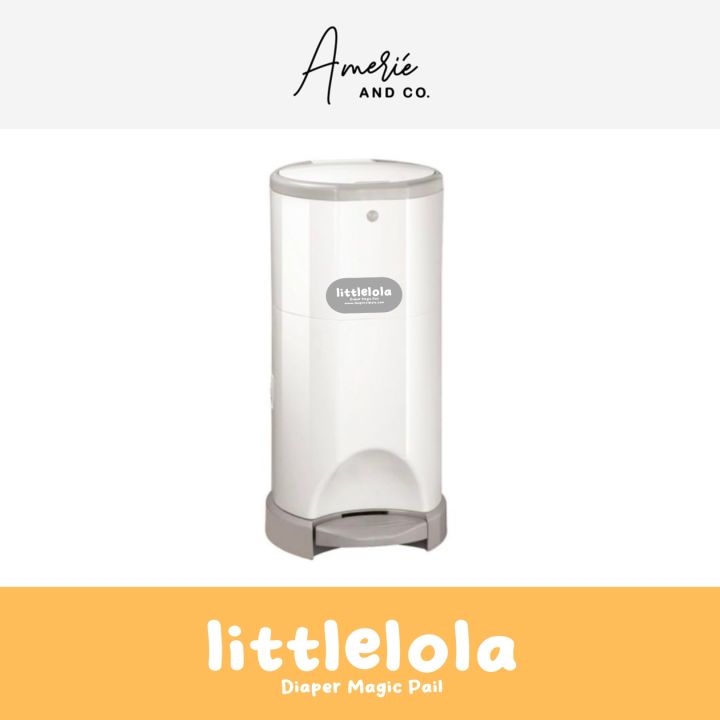 Littlelola Diaper Magic Pail Diaper Trash Bin Trash Can (with Free ...