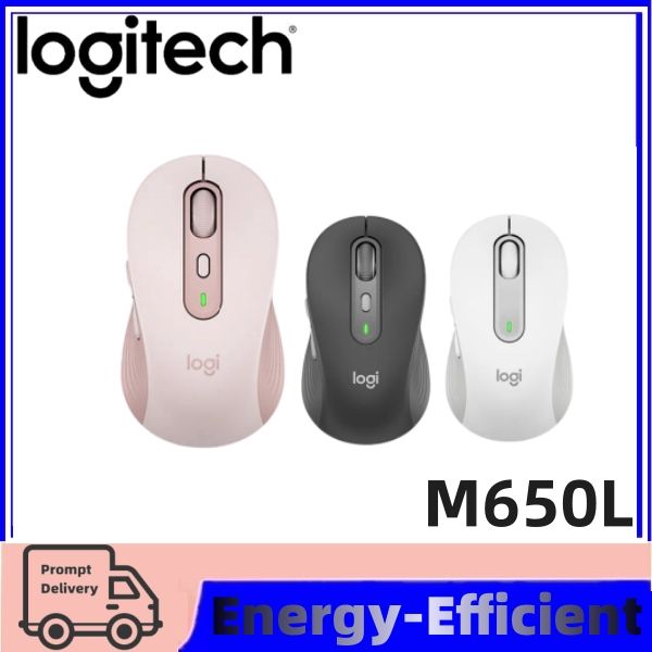 Logitech M650L wireless mouse Wireless Bluetooth Office Mouse Support ...