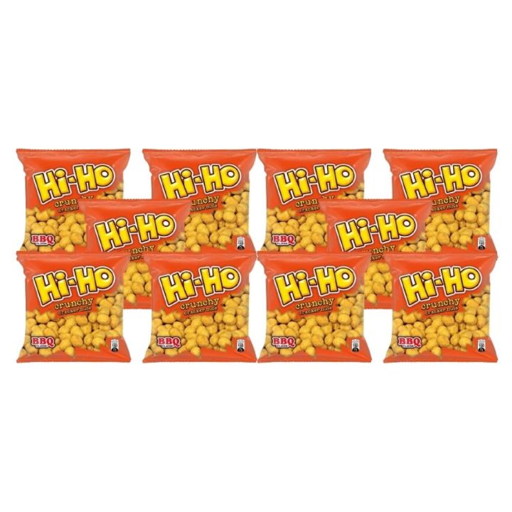 HI-HO Crunchy Cracker Nuts BBQ 70g - Pack of 10 | Lazada PH