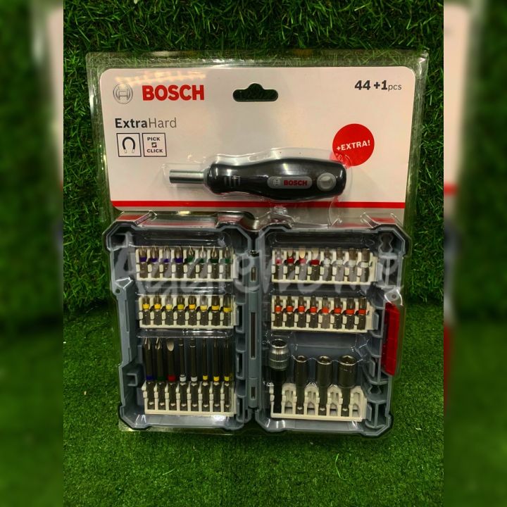 BOSCH ชุดดอกไขควง รุ่น 2607017692 (44+1PCS) 45ชิ้น EXTRA HARD ดอกไขควง ...