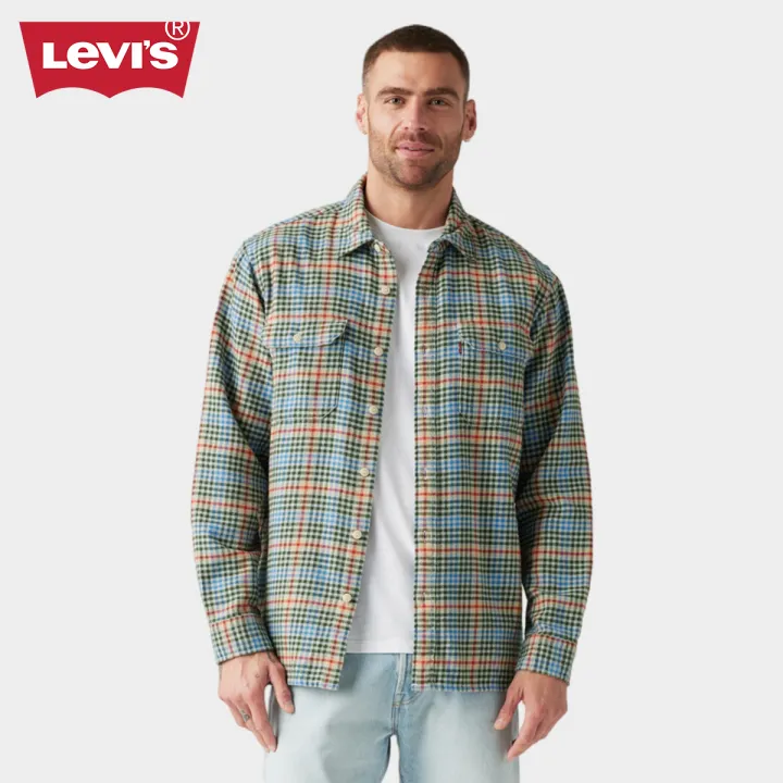 Levi’s® Men’s Jackson Worker Overshirt 19573-0235 | Lazada PH