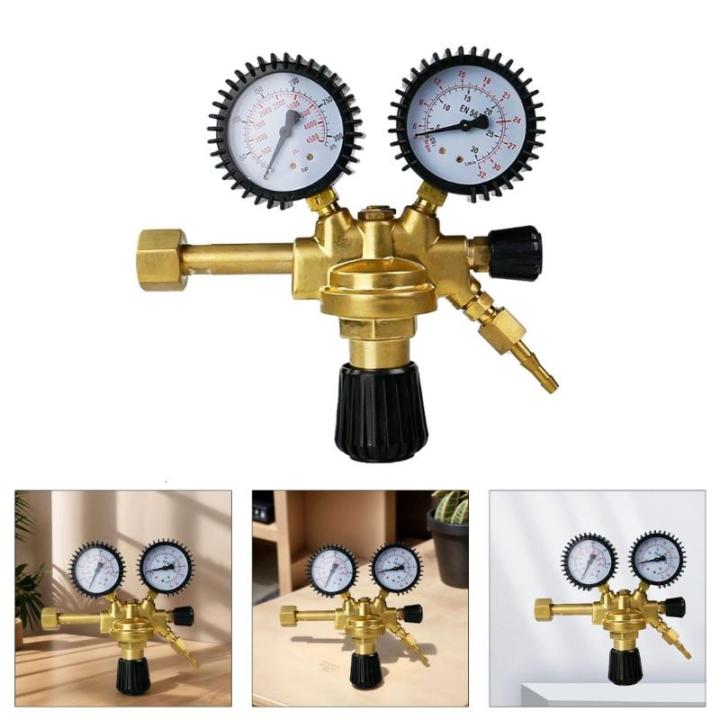 W21.8 Thread Pressure Reducing Regulator Argon Gas Meter Pressure ...