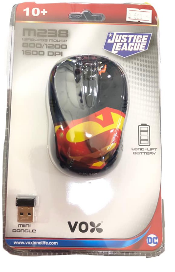 เม้าส์ไร้สายการ์ตูนลายลิขสิทธิ์ VOX WIRELESS MOUSE M238 | Lazada.co.th